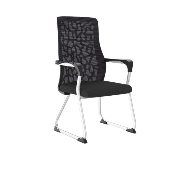 Sleek Mesh Visitor Chair – Modern Office